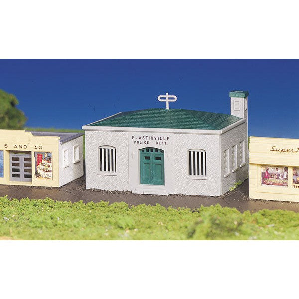 Bachmann 45145 - Plasticville Classic Kit - Police Station – Michael's ...