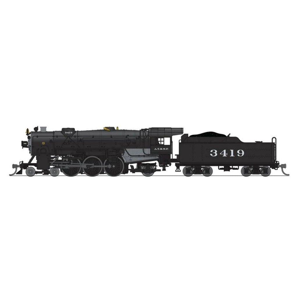 BLI 8060 - N Scale - HEAVY PACIFIC 4-6-2, ATSF 3419, Standard DC, NO-S ...