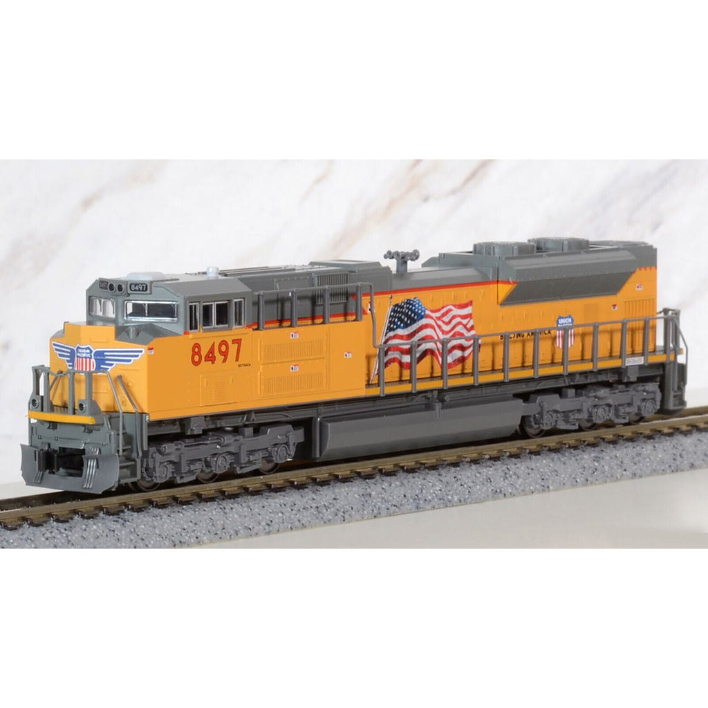 Kato 176-8438 DCC N EMD SD70ACe DCC Union Pacific 8497 (Armour Yellow ...
