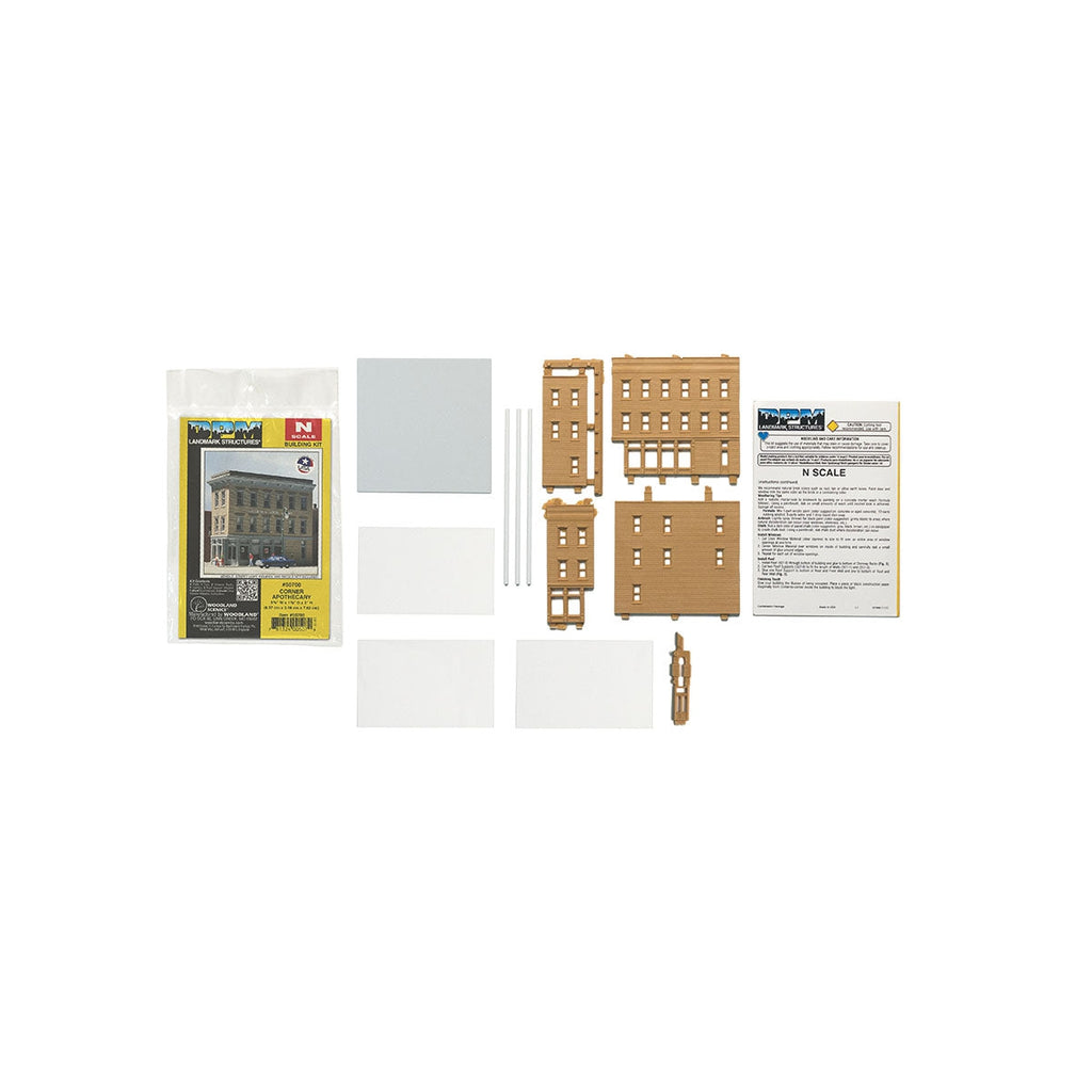 DPM 50700 - Corner Apothecary - N Scale Kit – Michael's Trains