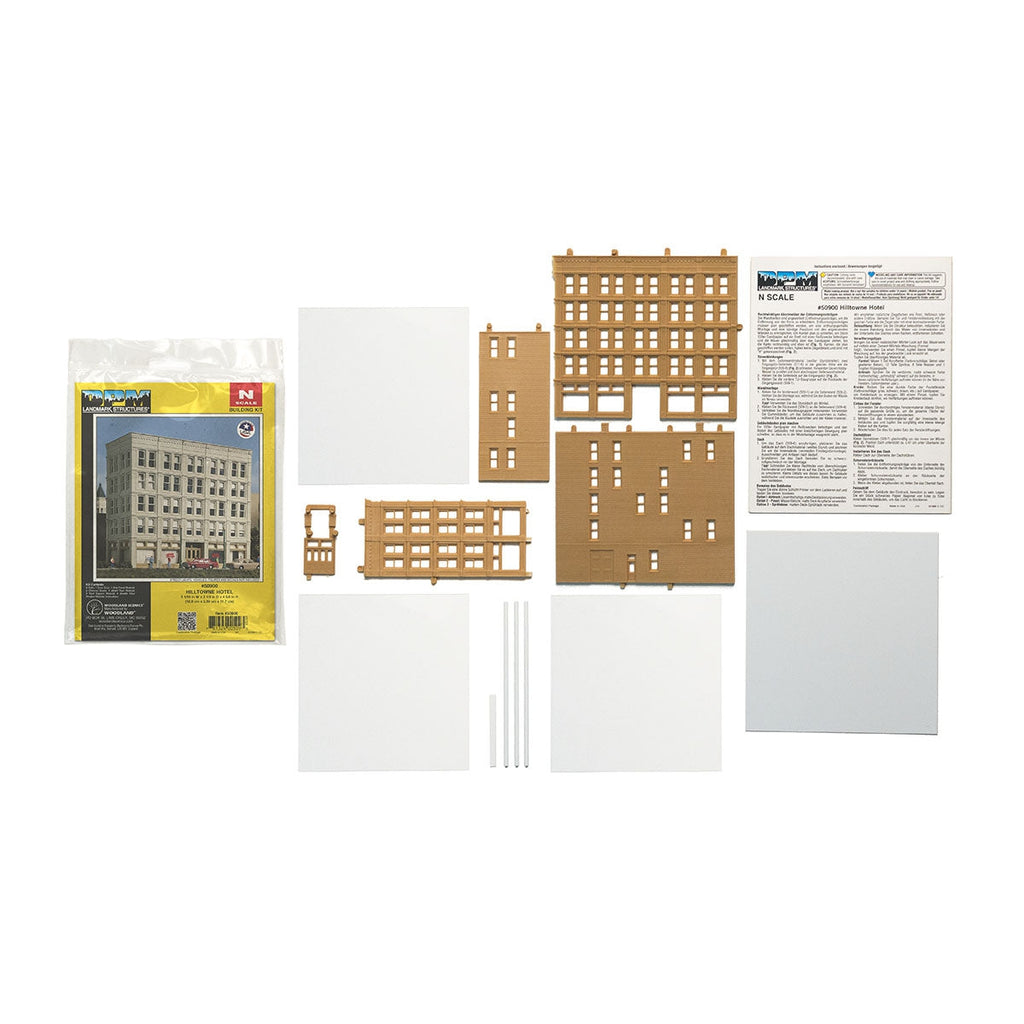 DPM 50900 - Hilltowne Hotel - N Scale Kit – Michael's Trains