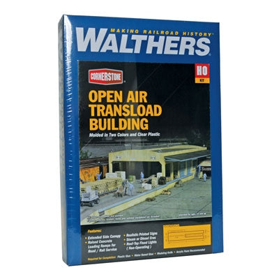 Walthers 933-2918 - HO Scale Open-Air Transload Building – Michael's Trains