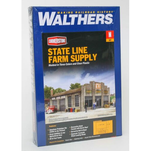 Walthers 933-3808 - State Line Farm Supply – Michael's Trains