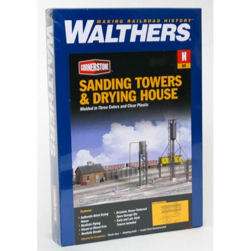 Walthers 933-3813 - Sanding Twr & Drying Hse – Michael's Trains
