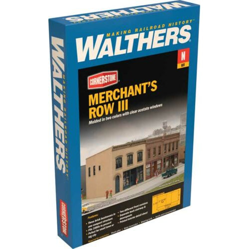 Walthers 933-3851 - Merchant's Row III Kit – Michael's Trains