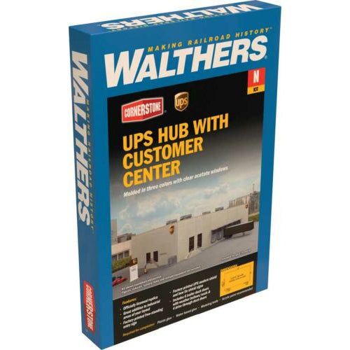Walthers 933-3863 - UPS Hub w/Customer Center – Michael's Trains